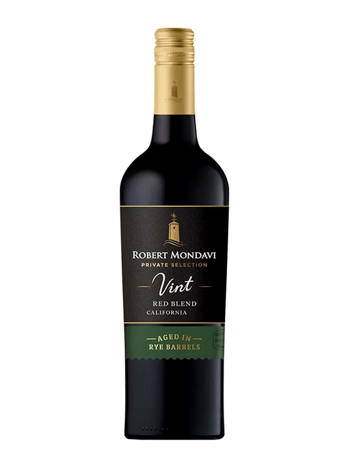 Robert Mondavi Private Selection Vint Red Blend Aged In Rye Barrels