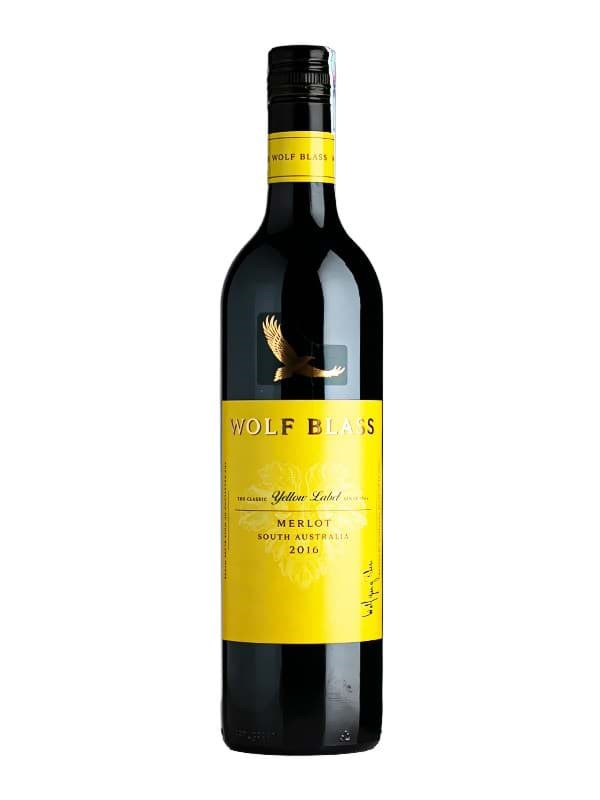 Rượu vang Wolf Blass Yellow Label Merlot